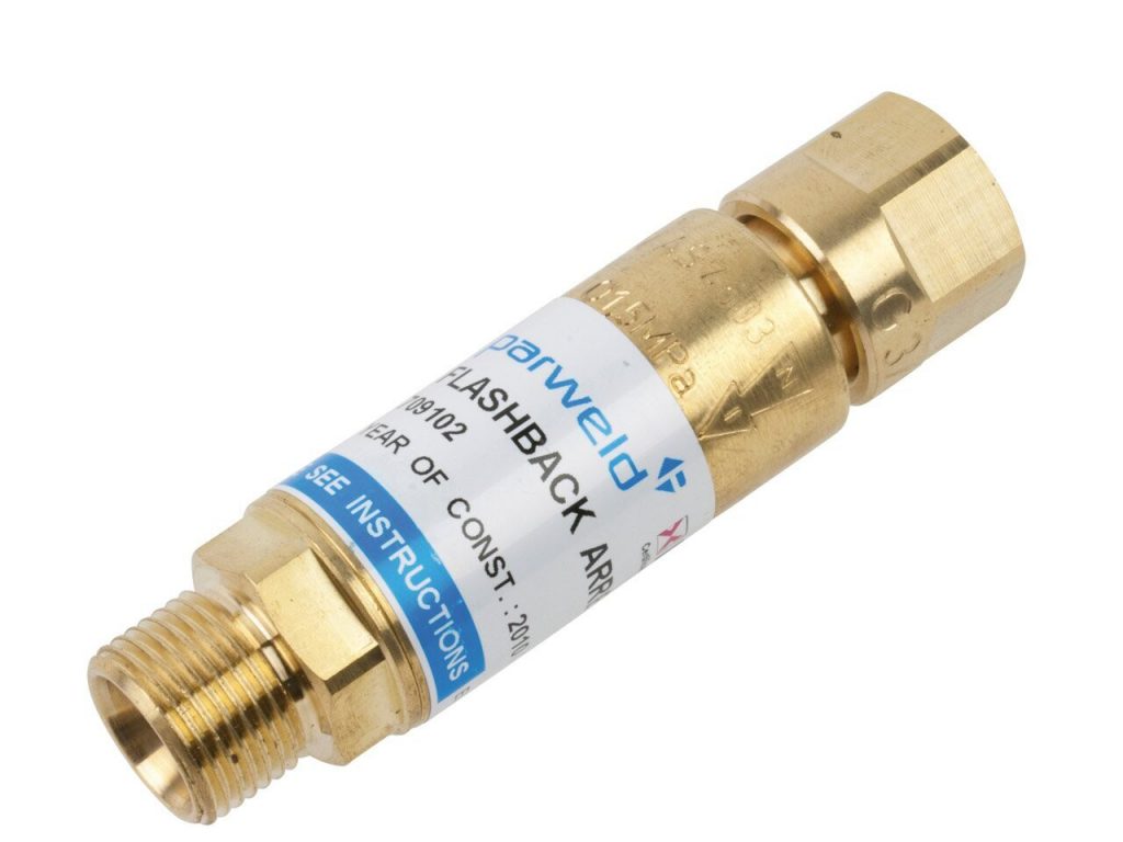 G Tech Flash Back Arrestor in Line Fuel Gas - Sparks Welding Services