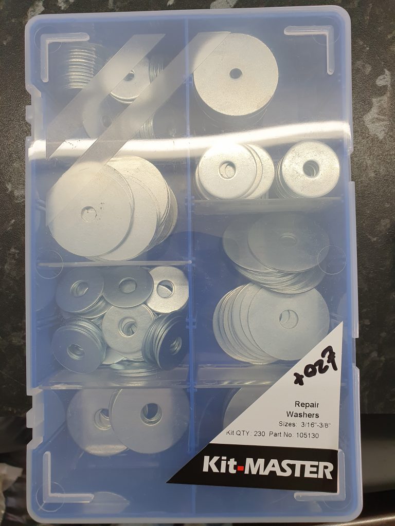 Boxed mixed Repair Washers - Sparks Welding Services