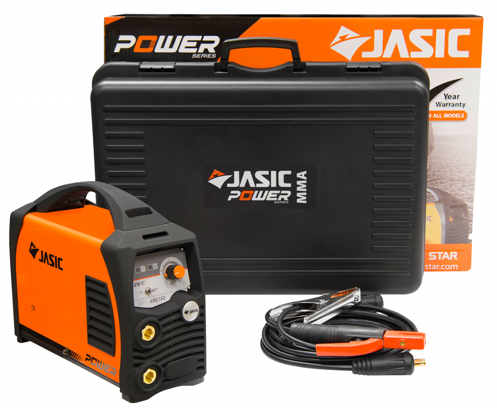 Jasic Power Arc 160 PFC MMA Inverter Package - Sparks Welding Services